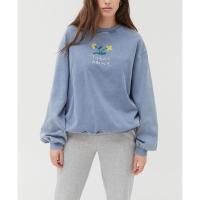 China Custom Plain Pullover Cotton Women Crew Neck Shirt Casual Sweatshirt for sale