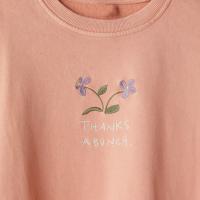 China Custom Plain Pullover Cotton Women Crew Neck Shirt Casual Sweatshirt for sale