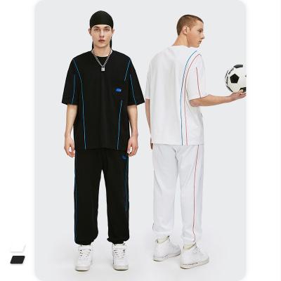 China Spring Summer Street Simple Line T-Shirt Loose Style OEM available for sale