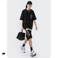 China Spring Summer Personalized Casual Suit Dark Laser Reflective Large Pocket for sale