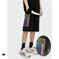 China Spring Summer Personalized Casual Suit Dark Laser Reflective Large Pocket for sale
