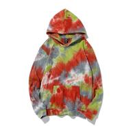 China GRS Winter Long Sleeve Unisex Tie Dye Hoodies For Women And Men for sale