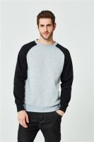 China Unisex O Neck Blank Oversized Sweatshirts for sale