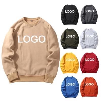 China Unisex O Neck Blank Oversized Sweatshirts for sale