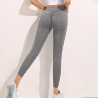 China Push Up Pocket Squat Proof Gym Tights Leggings Yoga Seamless Track Pants for sale