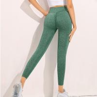 China Push Up Pocket Squat Proof Gym Tights Leggings Yoga Seamless Track Pants for sale