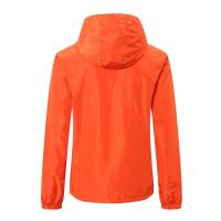 China Windproof Sunproof Lightweight Windbreaker Jacket Invisible Zipper With Hood for sale