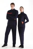 China Printed Plus Size Zip Up Running Track Jacket Sport Tracksuit for sale