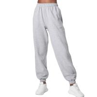 China Gym Loose Fit Elastic Waist Bottom Sportswear Joggers Women Casual Workout Pants for sale