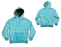 China Terry 65% Cotton 35% Polyester Sports Custom Sublimated Hoodies for sale