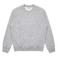 China Nonwoven Pullover Plain Crew Neck Sweatshirt Unisex Oversized for sale