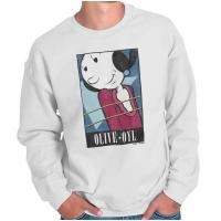 China Custom Plain Crew Neck Sweatshirt Unisex Round Lined for sale