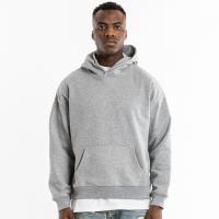 China 100% Cotton Printing Thick Plain Oversized French Terry Hoodie Embroidered Unisex for sale