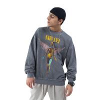 China Men'S Acid Wash Jumper Cotton Plain Custom Crewneck Sweatshirt 3d Full Printed for sale