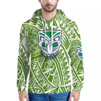 China Hibiscus Print Men'S Sports Team Hoodies Pullover Streetwear Customizable Pattern for sale