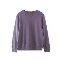 China Nonwoven Cotton Plain Crew Neck Sweatshirt Custom Logo for sale