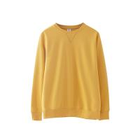 China Nonwoven Cotton Plain Crew Neck Sweatshirt Custom Logo for sale