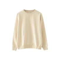 China Nonwoven Cotton Plain Crew Neck Sweatshirt Custom Logo for sale