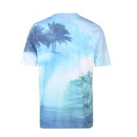 China Plain Dyed Oversized Summer White Blank T Shirts For Male for sale