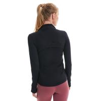 China Lightweight Full Zip Running Yoga Sports Track Jackets for sale