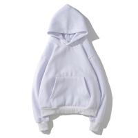 China Embroidery Drawstrings Unisex Oversized Plain Cotton Hoodies for sale