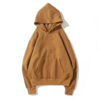 China Embroidery Drawstrings Unisex Oversized Plain Cotton Hoodies for sale