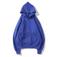 China Embroidery Drawstrings Unisex Oversized Plain Cotton Hoodies for sale