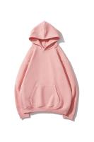 China Embroidery Drawstrings Unisex Oversized Plain Cotton Hoodies for sale