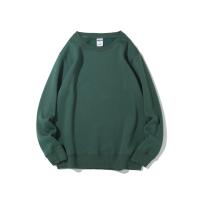 China Winter Fleece Oversized Pullover Hoodie Sweatshirt Custom Logo Unisex Plain Crew Neck for sale