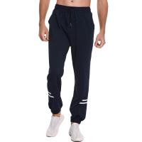 China Gym Fitness Camo Panel Mens Cargo Pants Casual Hip Hop Streetwear for sale
