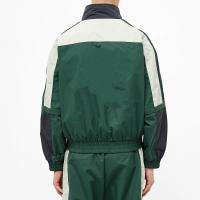China 100% Nylon Windbreaker Track Jacket Custom Mens Colorblock Elasticated Trims for sale