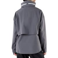 China Blank Black Mens Zip Windbreaker Hoodie Retro Reversible Baseball Jackets for sale