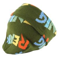 China Unisex Cuff Woven Label Ski Beanies And Caps Knitted Acrylic Winter Custom Skull for sale