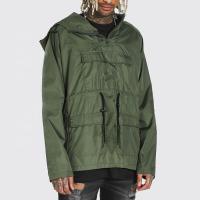 China Hip Hop Lightweight Windbreaker Jacket Custom Streetwear Men Hood Bomber Jacket for sale