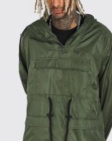 China Hip Hop Lightweight Windbreaker Jacket Custom Streetwear Men Hood Bomber Jacket for sale