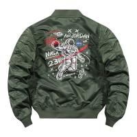 China Windbreak Bomber Men's Embroidered Jacket Casual Lightweight for sale
