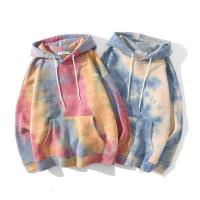 China Fashion Street Custom Tie Dye Hoodies Sweatshirts Anti - Shrink for sale