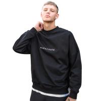 China Unlined Crewneck Oversized Sweatshirts Fleece 3D Custom Embroidered for sale