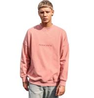 China Unlined Crewneck Oversized Sweatshirts Fleece 3D Custom Embroidered for sale