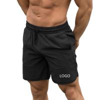 China 7 Inch Spandex Shorts Workout Shorts Mesh Fitness Mens Gym With Pocket for sale