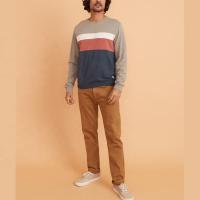 China Custom Embroidered Blank Oversized Sweatshirts Crewneck For Spring for sale