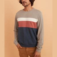 China Custom Embroidered Blank Oversized Sweatshirts Crewneck For Spring for sale