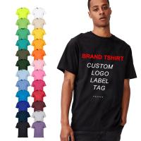 China 100% Cotton Unisex Printing Blank T Shirts 180 Grams O Neck for sale