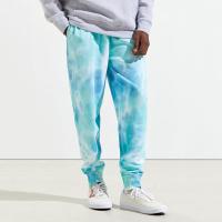 China Custom Tie Die Joggers Men Fitness Sportswear Slim Fit Gym Sweatpants for sale