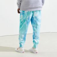 China Custom Tie Die Joggers Men Fitness Sportswear Slim Fit Gym Sweatpants for sale