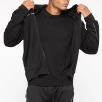 China Polyester Reflective Piping Men Sportswear Tracksuits Custom Logo for sale