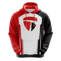 China Custom Sublimation Pullover Hoodies For Sports Team Anti - Wrinkle for sale