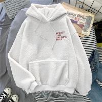 China Autumn And Winter Hooded Sweater Korean Thick Pullover Coat Anti Shrink for sale