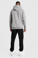 China OEM 65% Cotton Streetwear Pullover Hoodies Embroidery With Facemask for sale