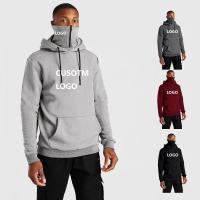China OEM 65% Cotton Streetwear Pullover Hoodies Embroidery With Facemask for sale